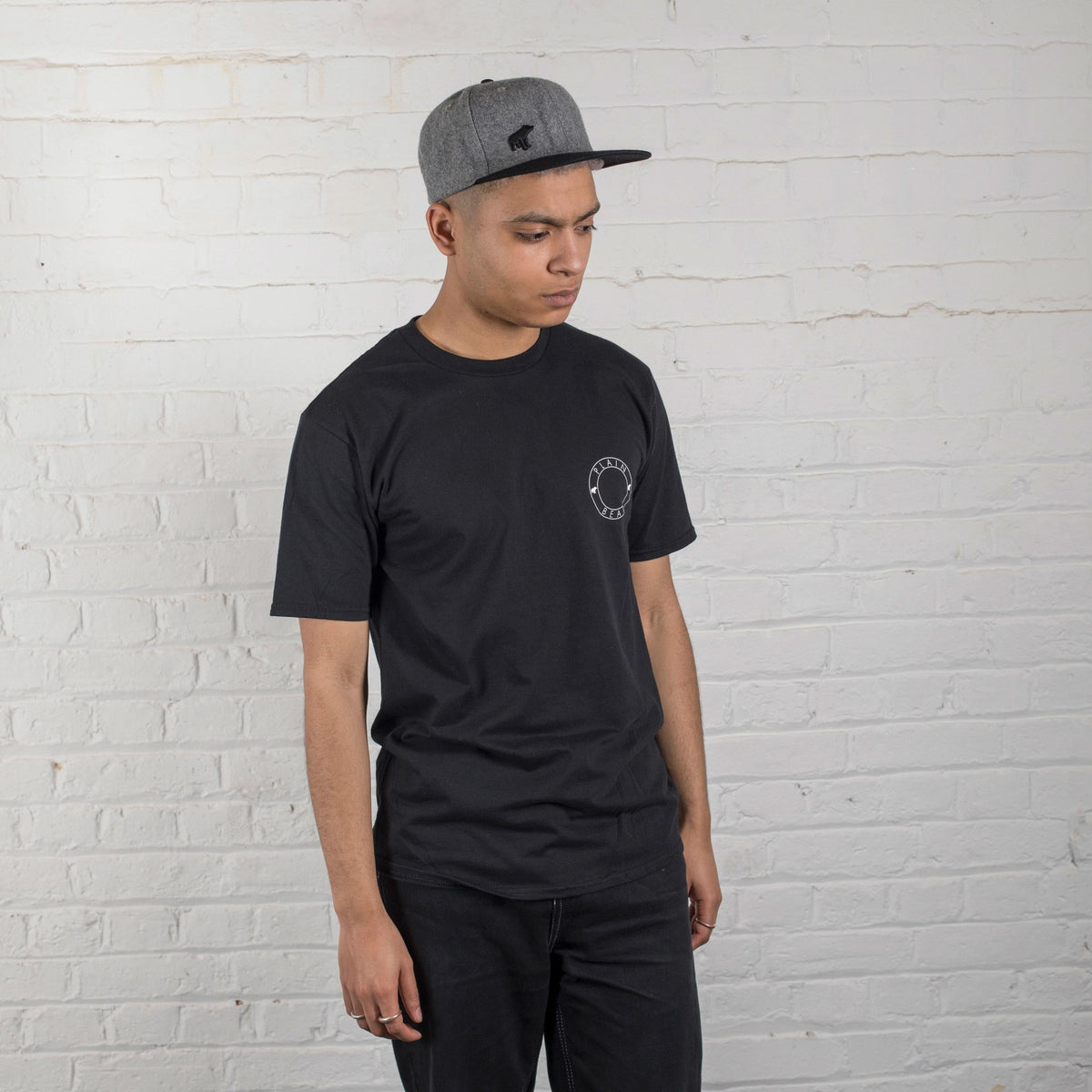 Plain Bear Badge T-Shirt